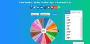 Giveaway Generator Wheel - Wheel Spinner App
